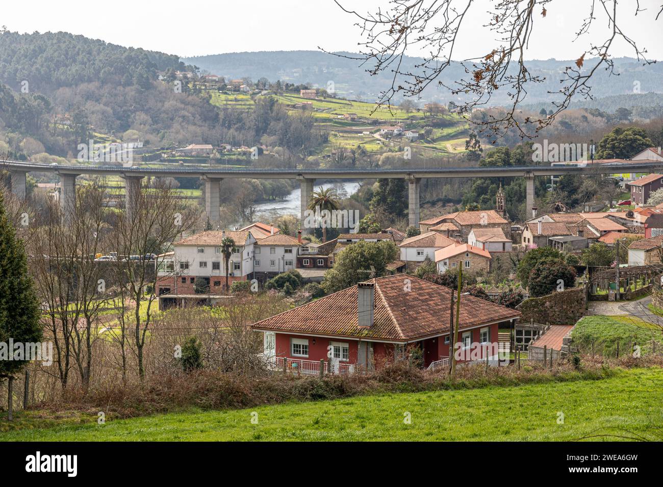 Traditional galician houses hi-res stock photography and images - Alamy