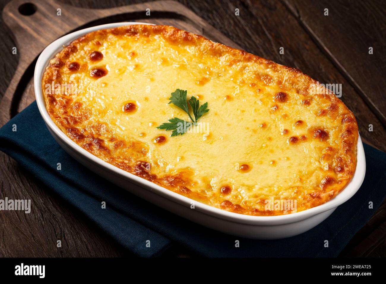 Shepherd's Pie (escondidinho). Typical Brazilian food Stock Photo - Alamy