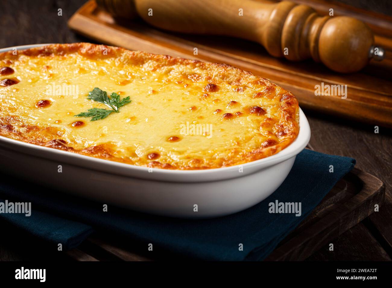 Shepherd's Pie (escondidinho). Typical Brazilian food Stock Photo - Alamy