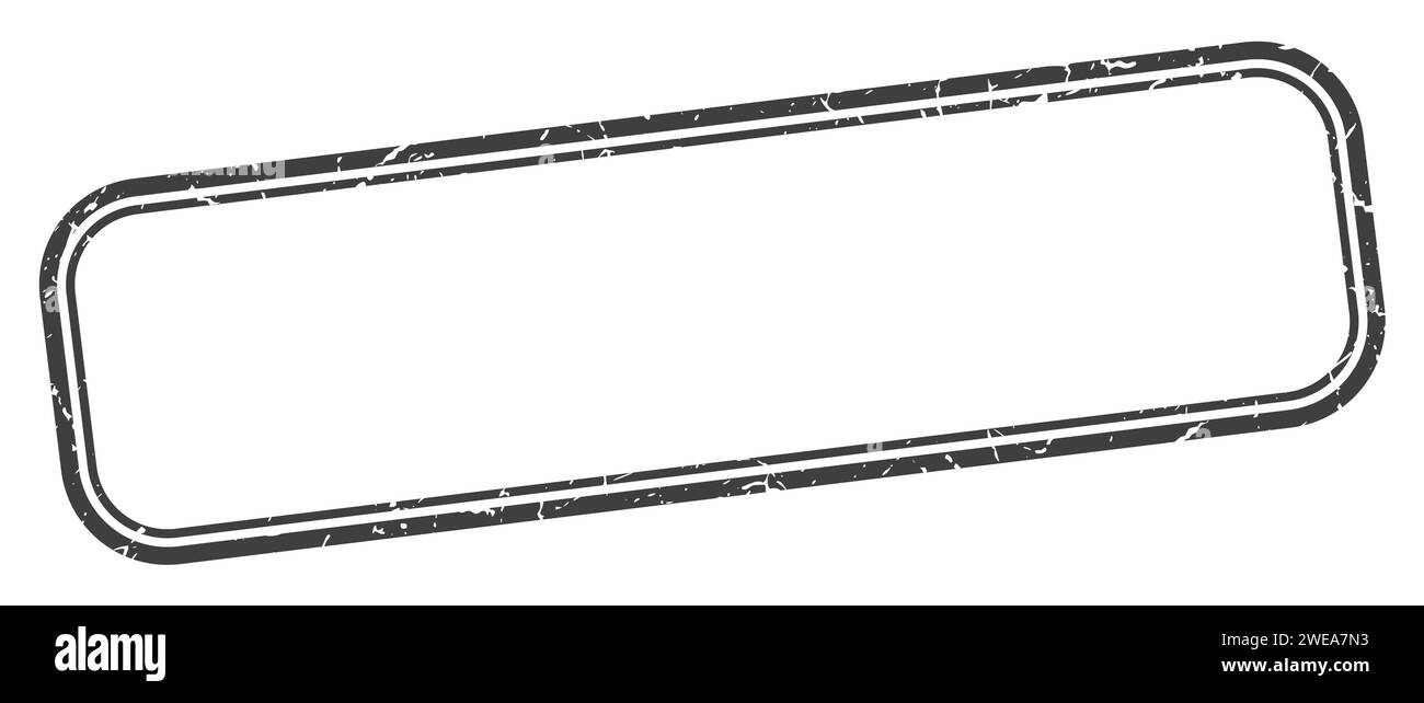 blank stamp. blank rectangular stamp isolated on white background Stock ...