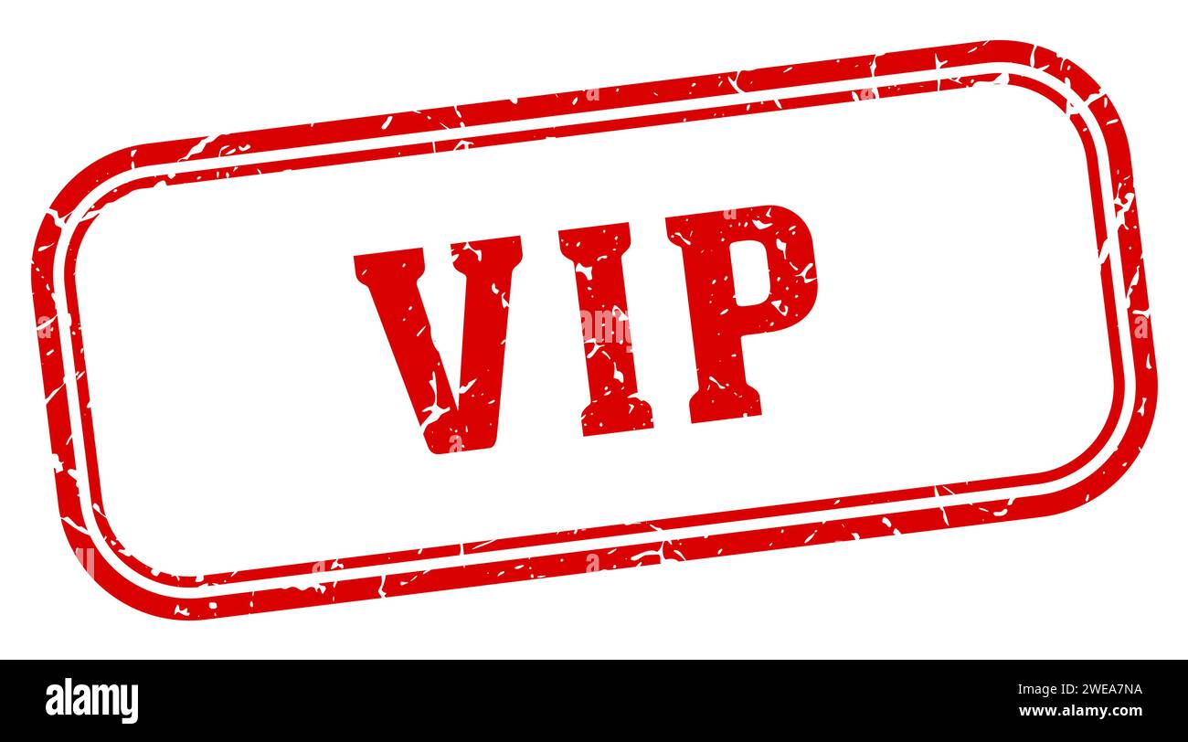 vip stamp. vip rectangular stamp isolated on white background Stock ...