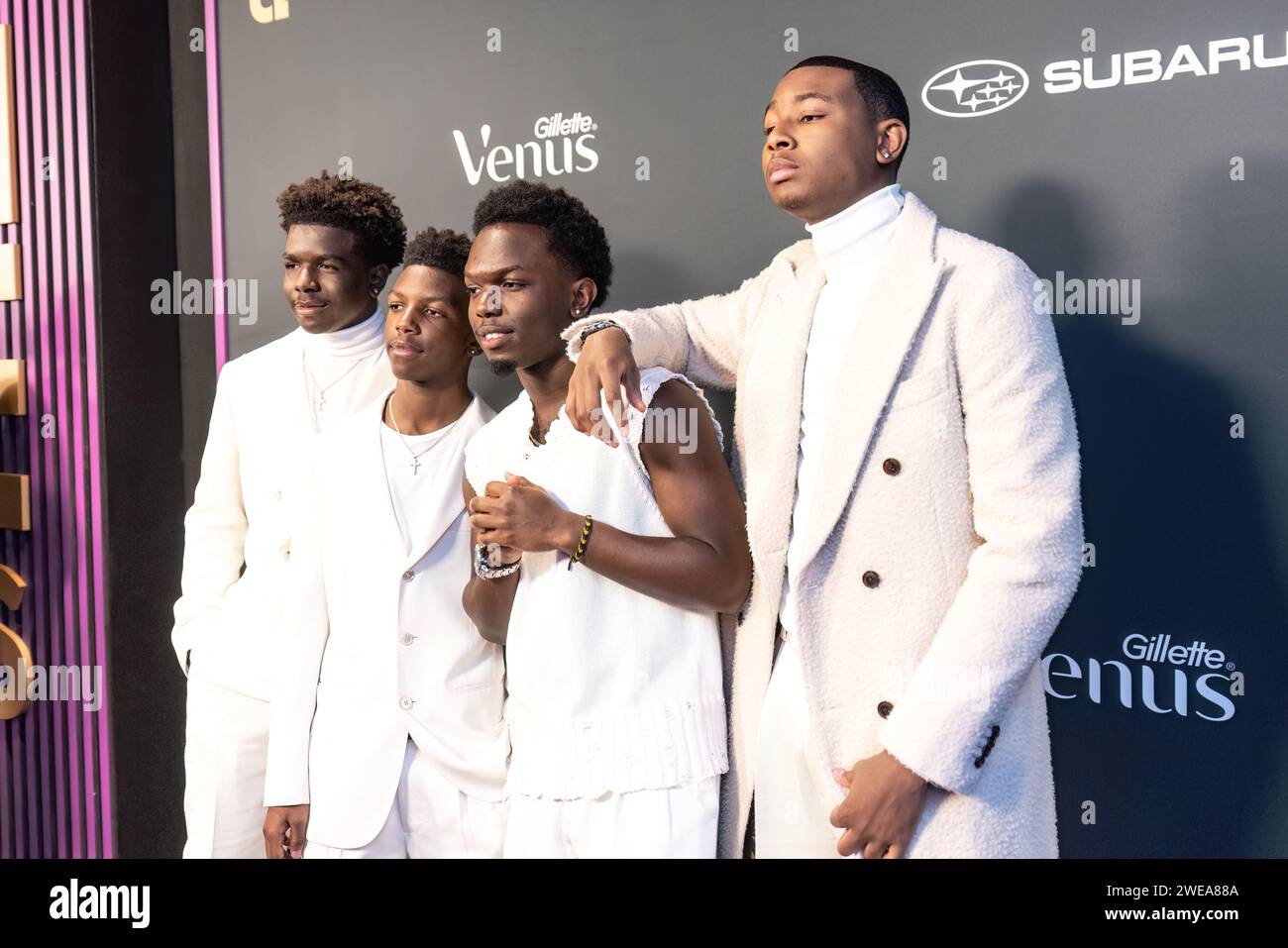 Atlanta, USA. 21st Jan, 2024. Recording artist WanMore attends the 2024 ...