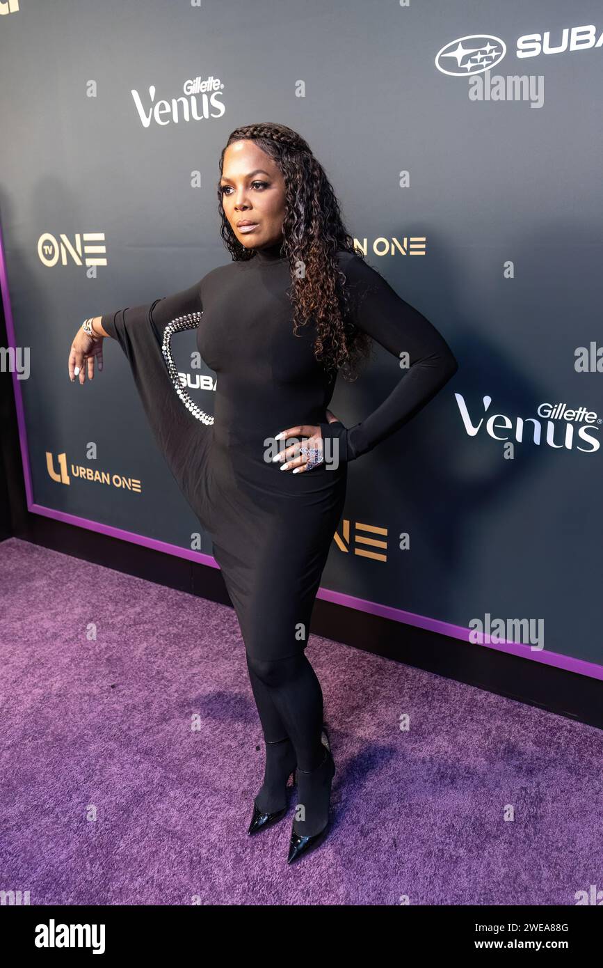 Atlanta, USA. 21st Jan, 2024. VP of BMI Catherine Brewton attends the ...