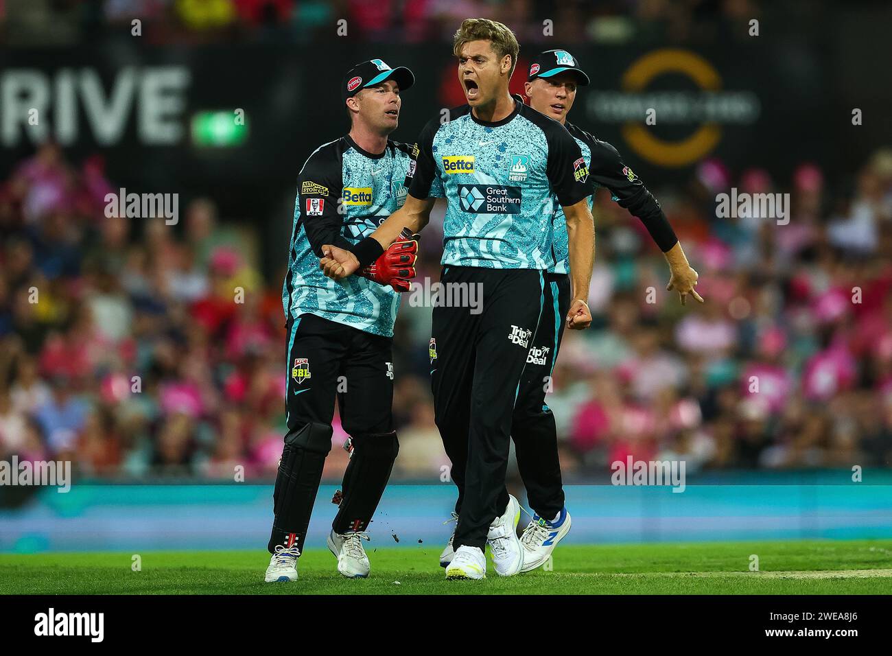 24th January 2024; Sydney Cricket Ground, Sydney, NSW, Australia: Big ...