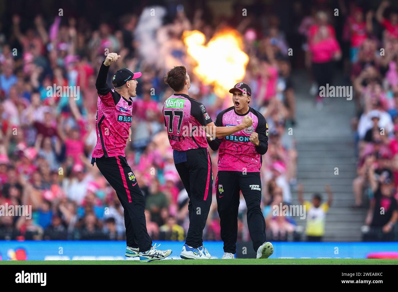24th January 2024; Sydney Cricket Ground, Sydney, NSW, Australia: Big ...