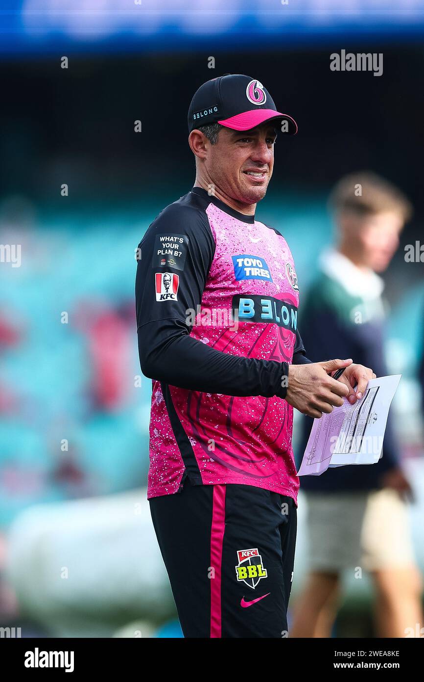 24th January 2024; Sydney Cricket Ground, Sydney, NSW, Australia: Big ...