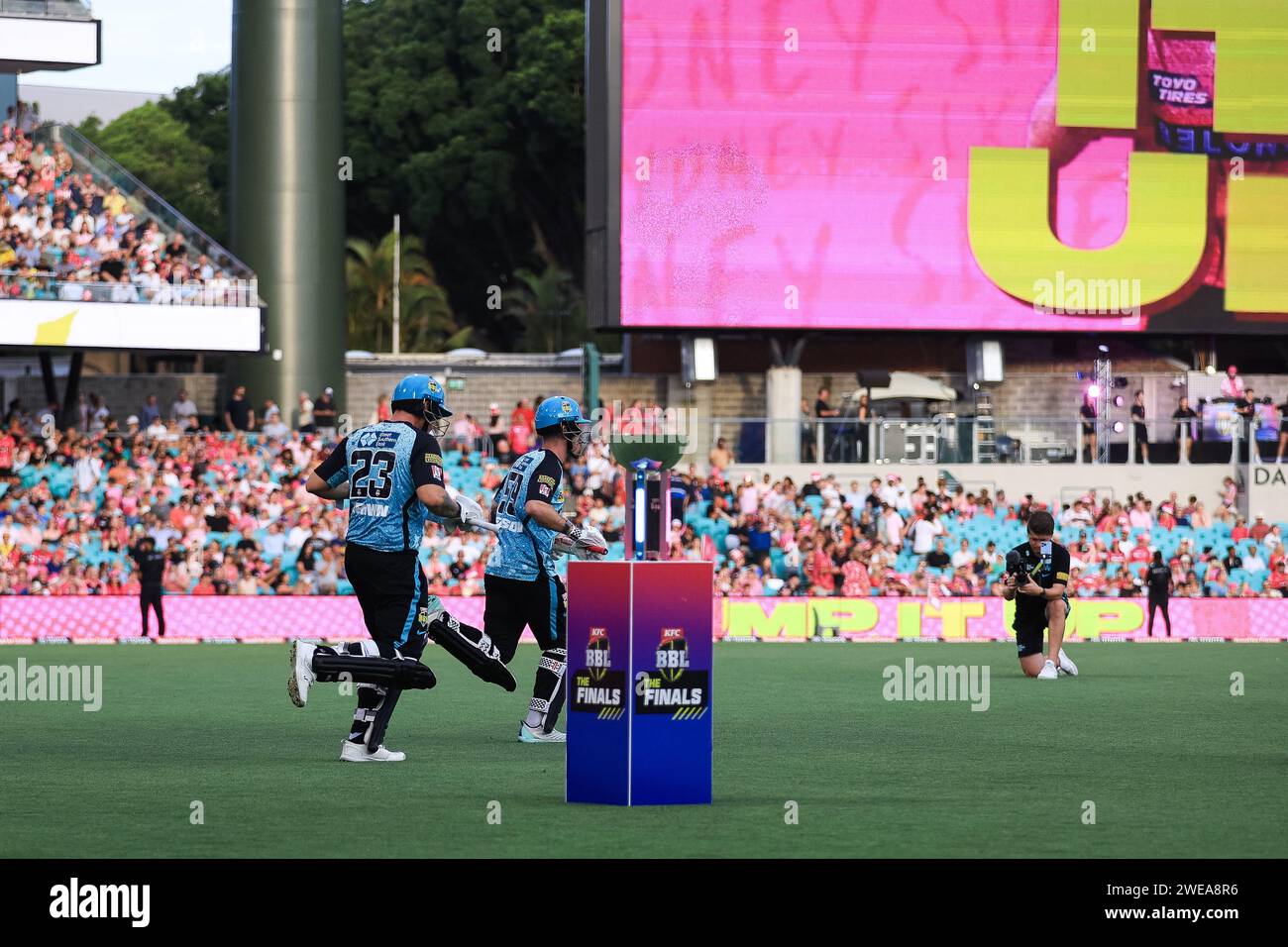 24th January 2024; Sydney Cricket Ground, Sydney, NSW, Australia: Big ...