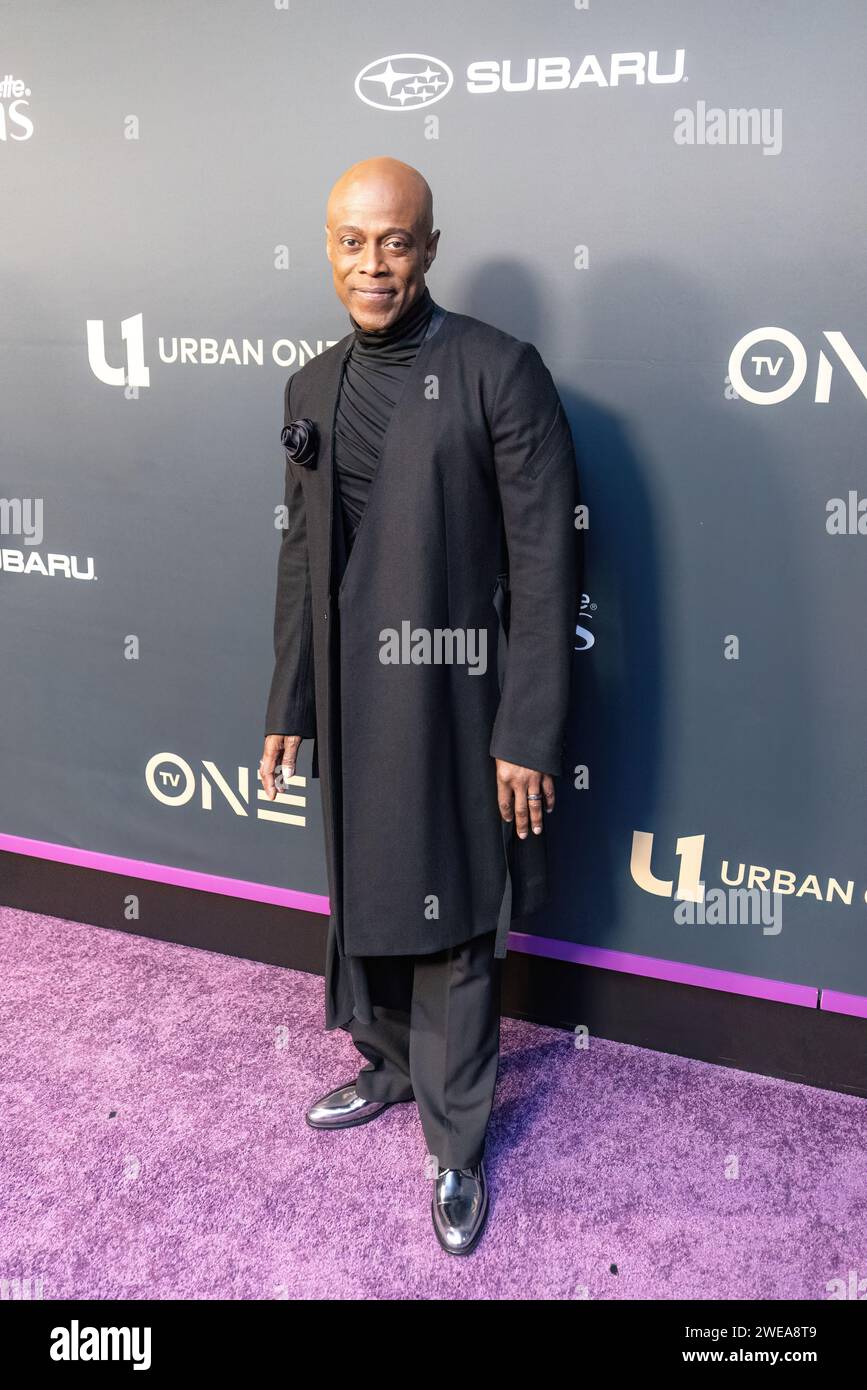 Atlanta, USA. 21st Jan, 2024. Recording artist Kem attends the 2024 ...