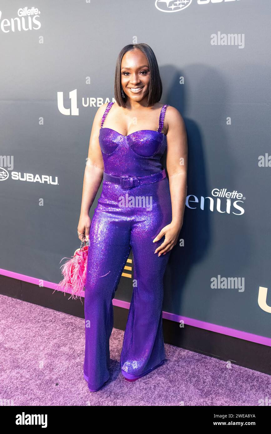 Atlanta, USA. 21st Jan, 2024. Ashley Fox attends the 2024 Urban One ...