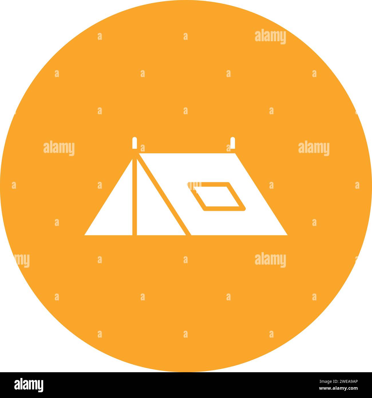 Camping icon vector image Stock Vector Image & Art - Alamy