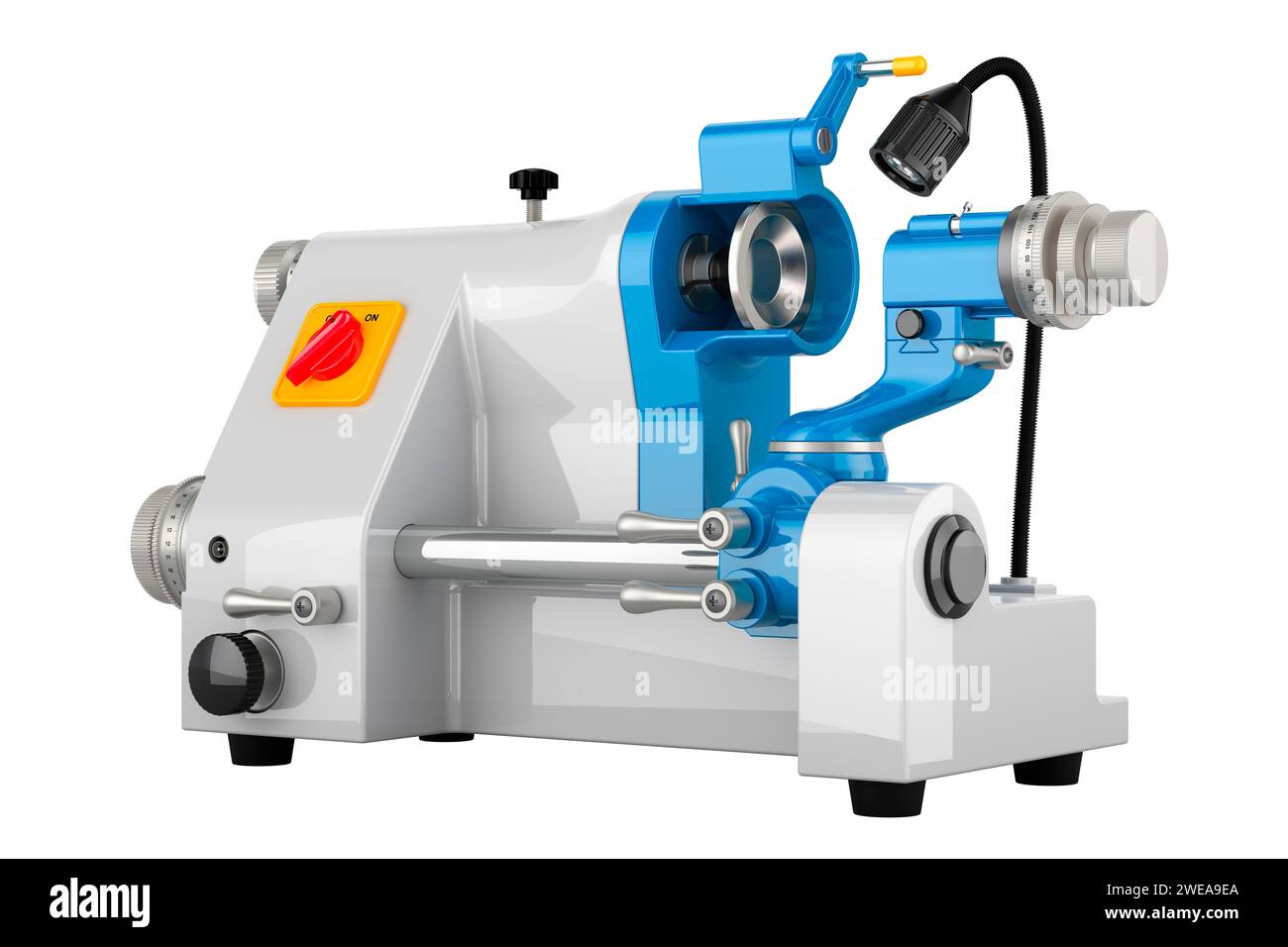 Universal Cutter Grinder, universal tool. 3D rendering isolated on ...