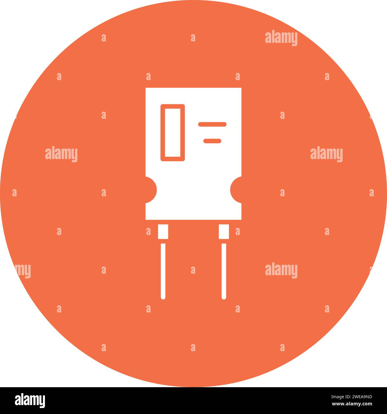 Capacitor image Stock Vector Images - Alamy