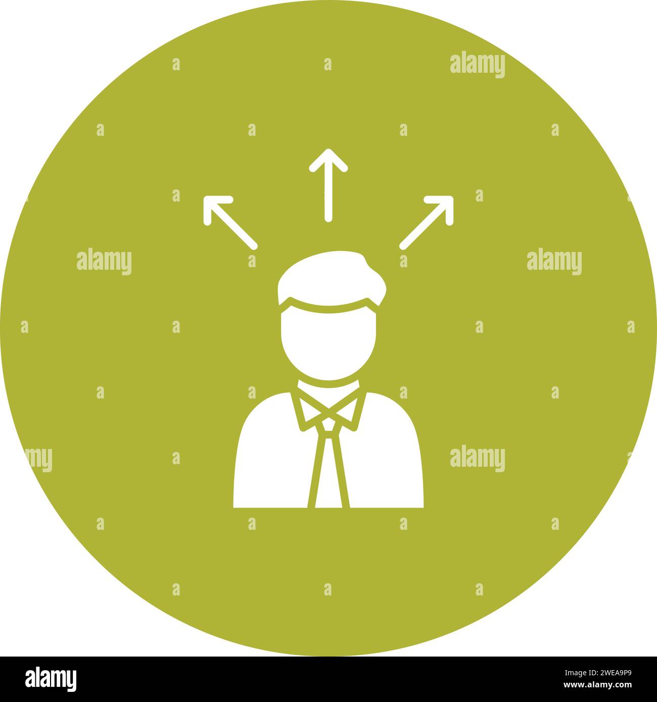 Business Direction icon vector image Stock Vector Image & Art - Alamy
