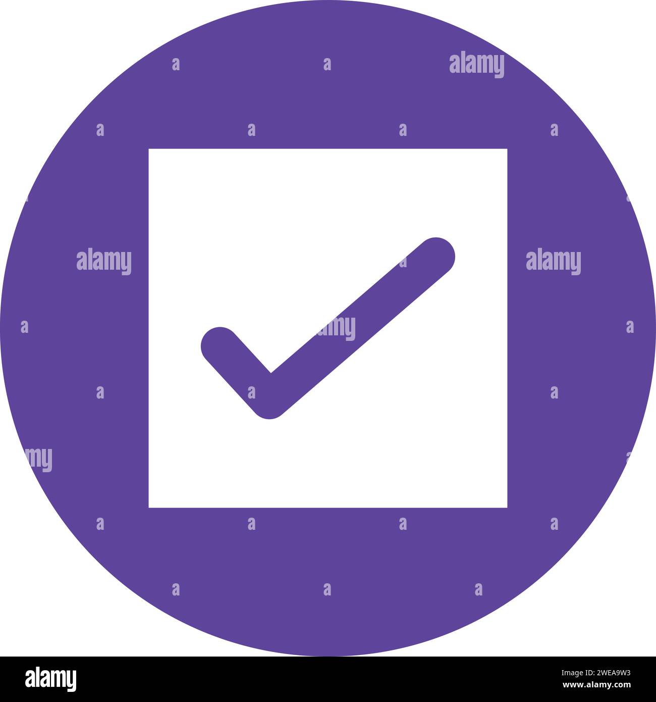 Tickbox icon hi-res stock photography and images - Alamy