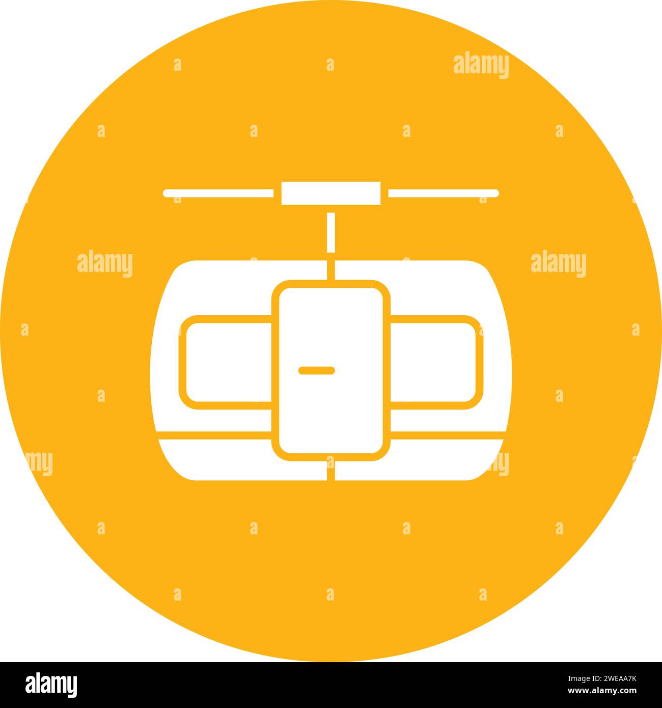 Ropeway cabin Stock Vector Images - Alamy