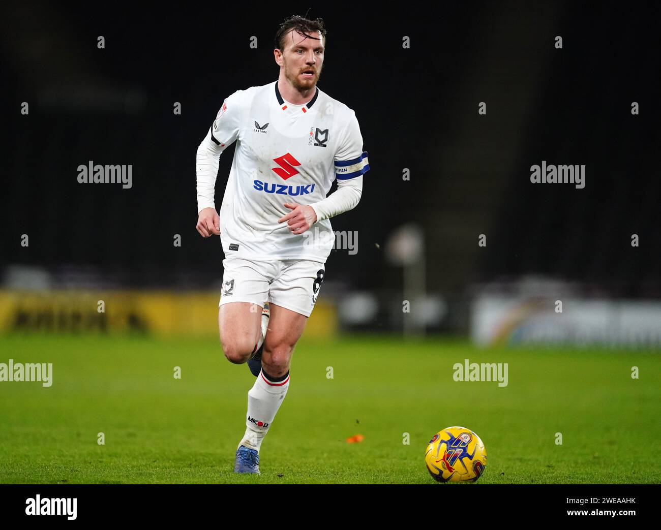 Milton Keynes Dons' Alex Gilbey during the Sky Bet League Two match at ...