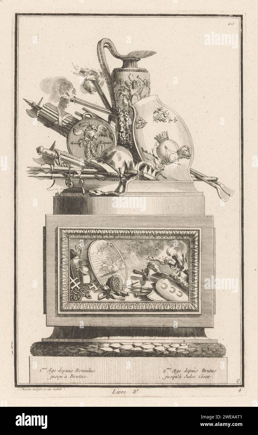 Romulus, Brutus in Julius Caesar, Jean Charles Delafosse, 1768 - 1771 ...