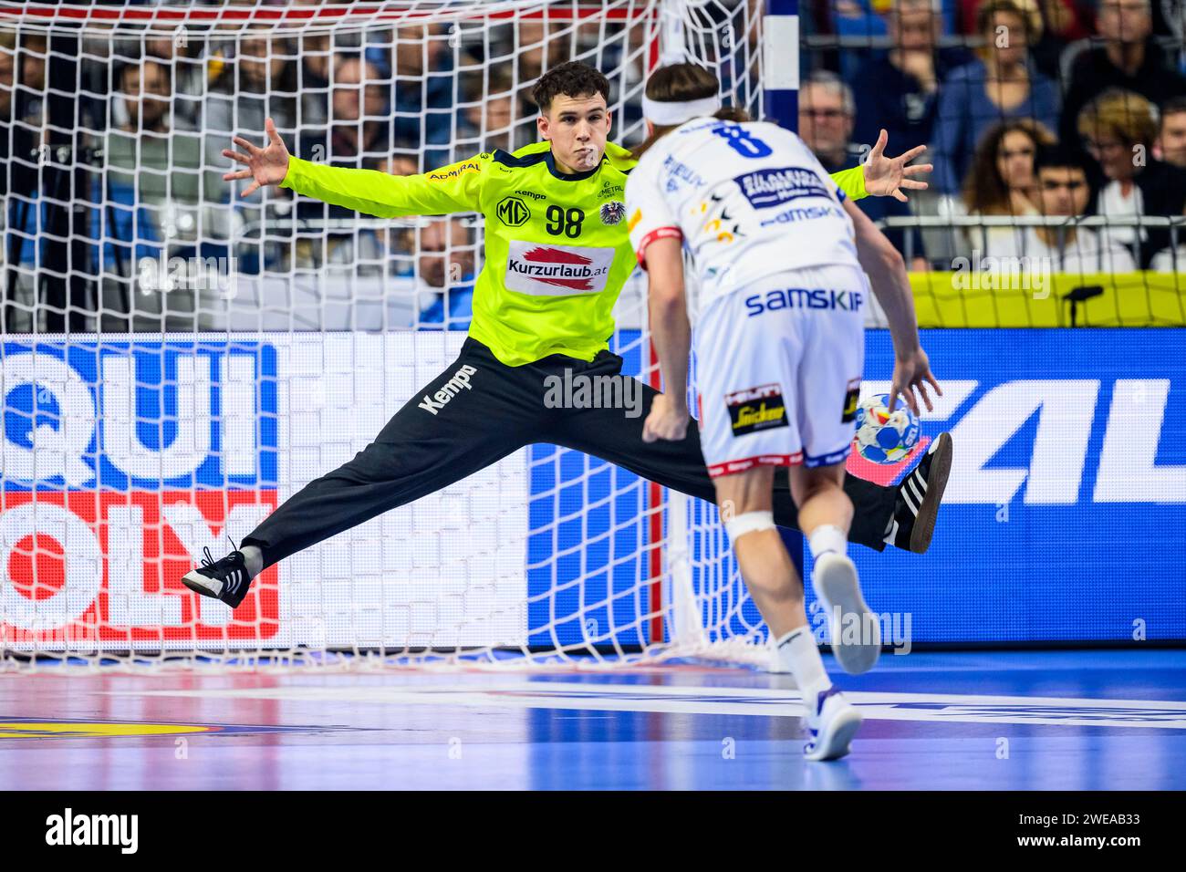 Cologne, Germany. 24th Jan, 2024. Handball: European Championship ...