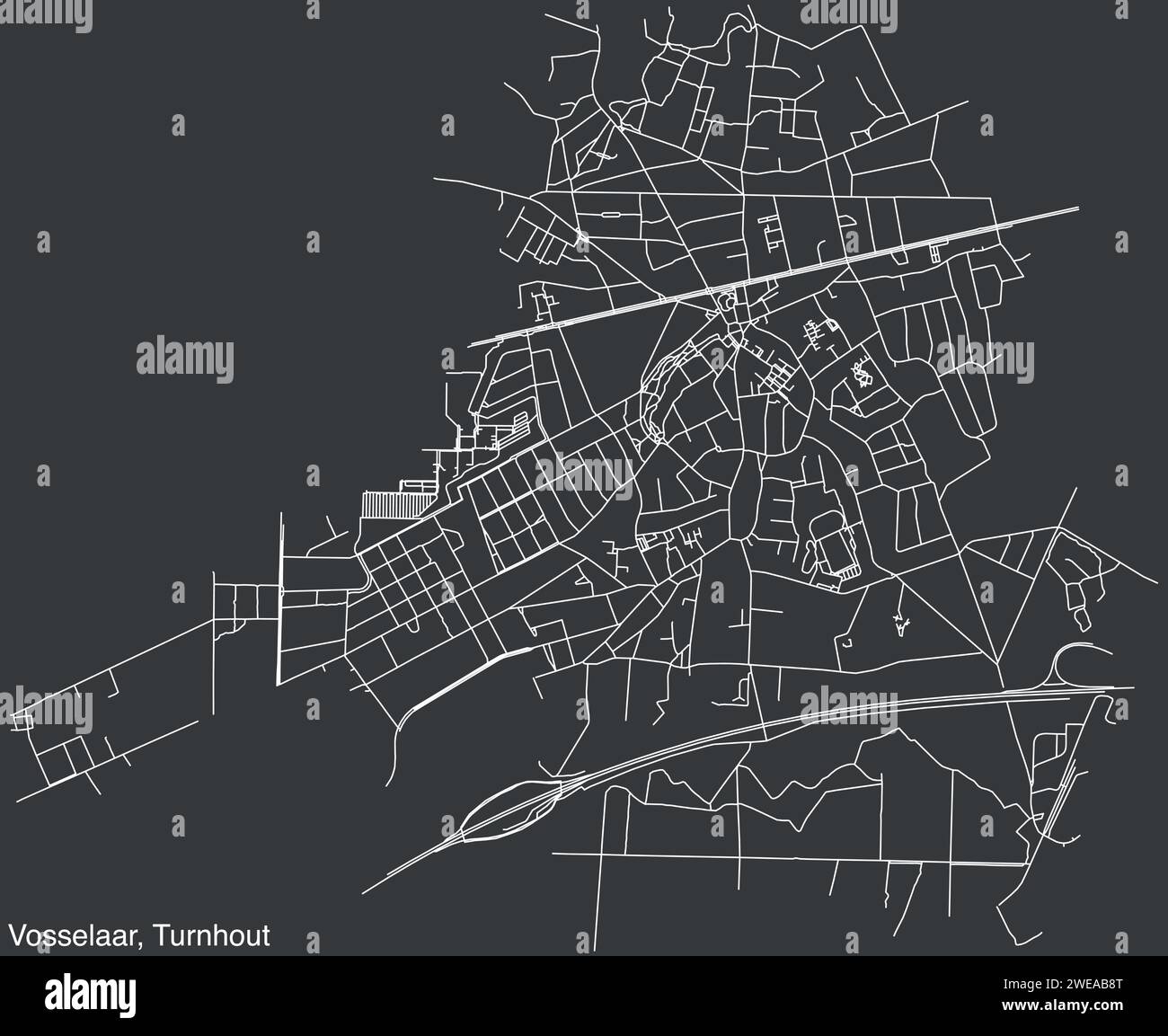 Turnhout map hi-res stock photography and images - Alamy