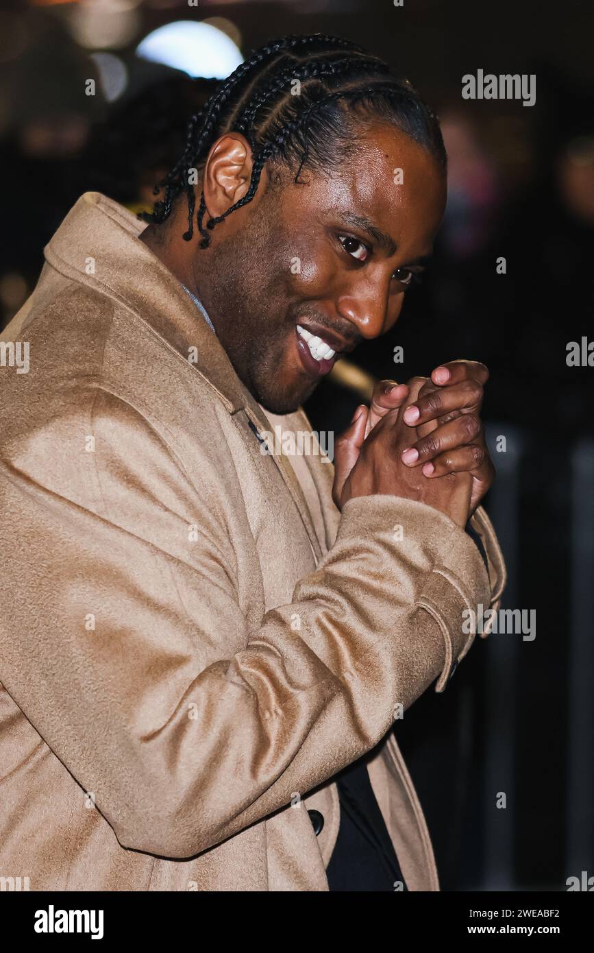 John David Washington is attending the Prada Dinner Gala during the ...