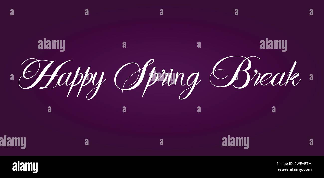 Spring break Stock Vector Images - Alamy
