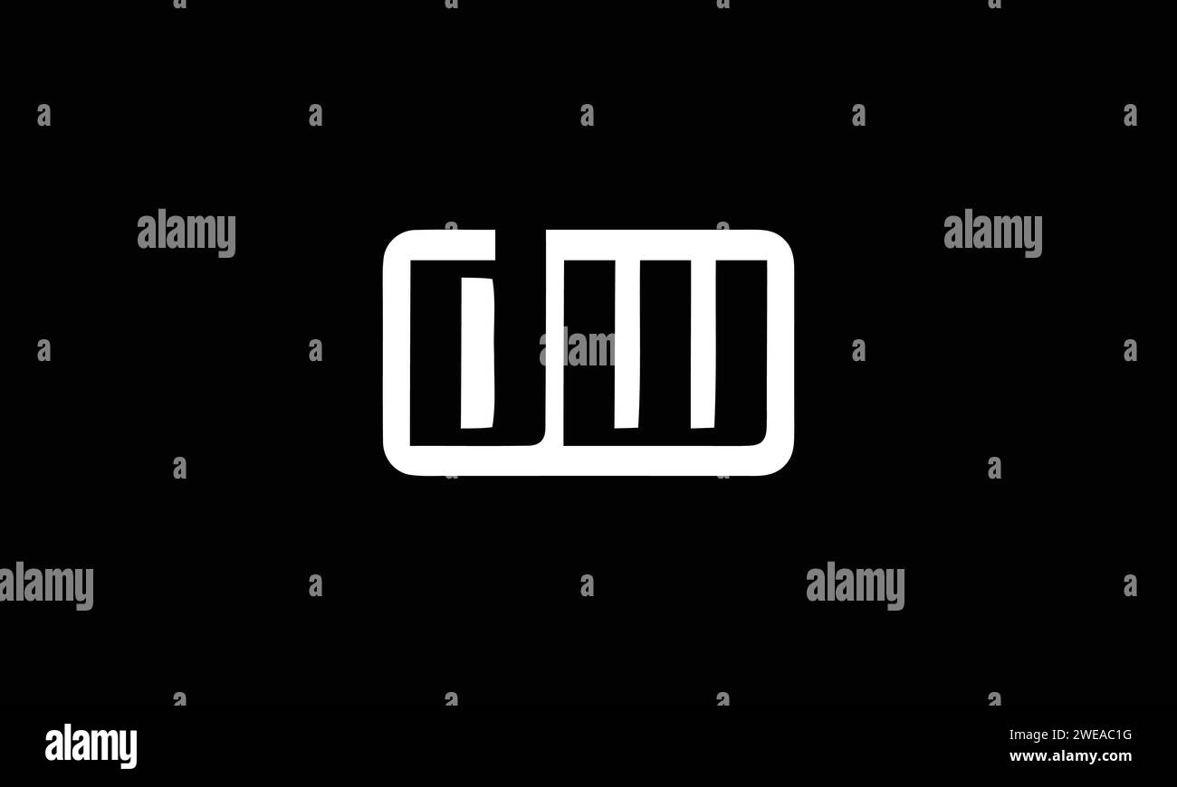 DW Logo Letter Vector Icon, Letter Dw d w Logo Image Design with Blue ...