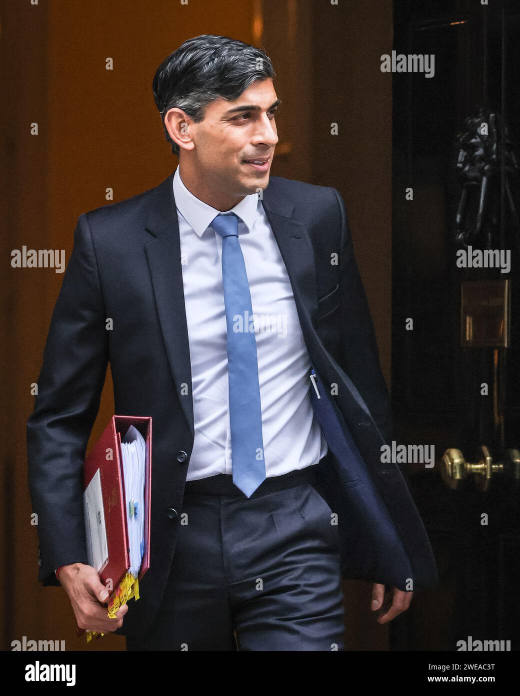 London, UK. 24th Jan, 2024. Rishi Sunak, MP, Prime Minister of the ...