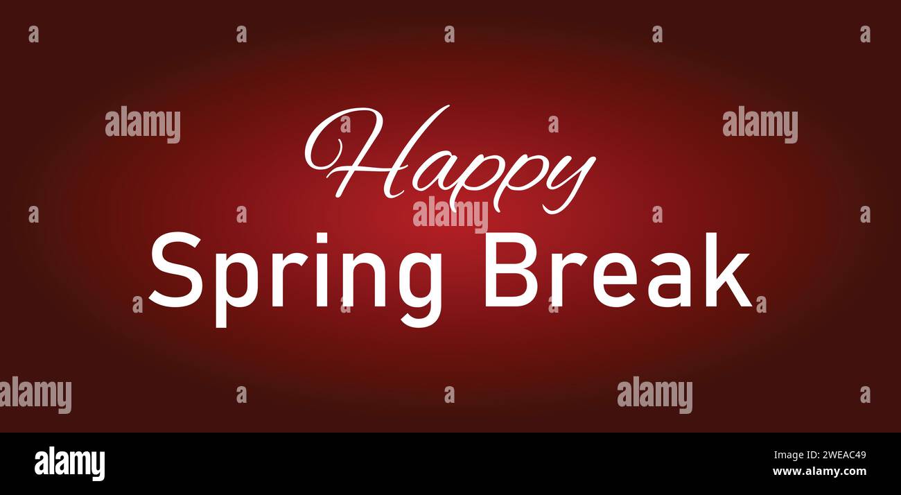 Spring break Stock Vector Images - Alamy