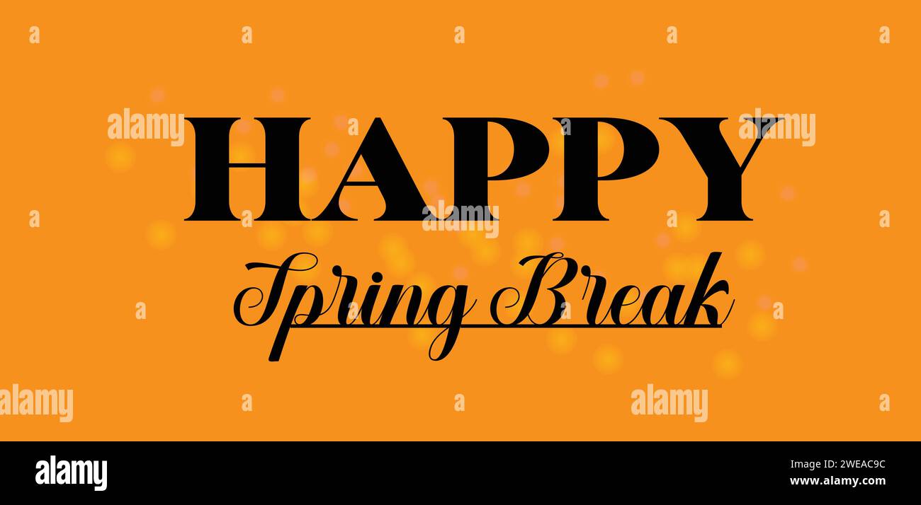 Spring break Stock Vector Images - Alamy