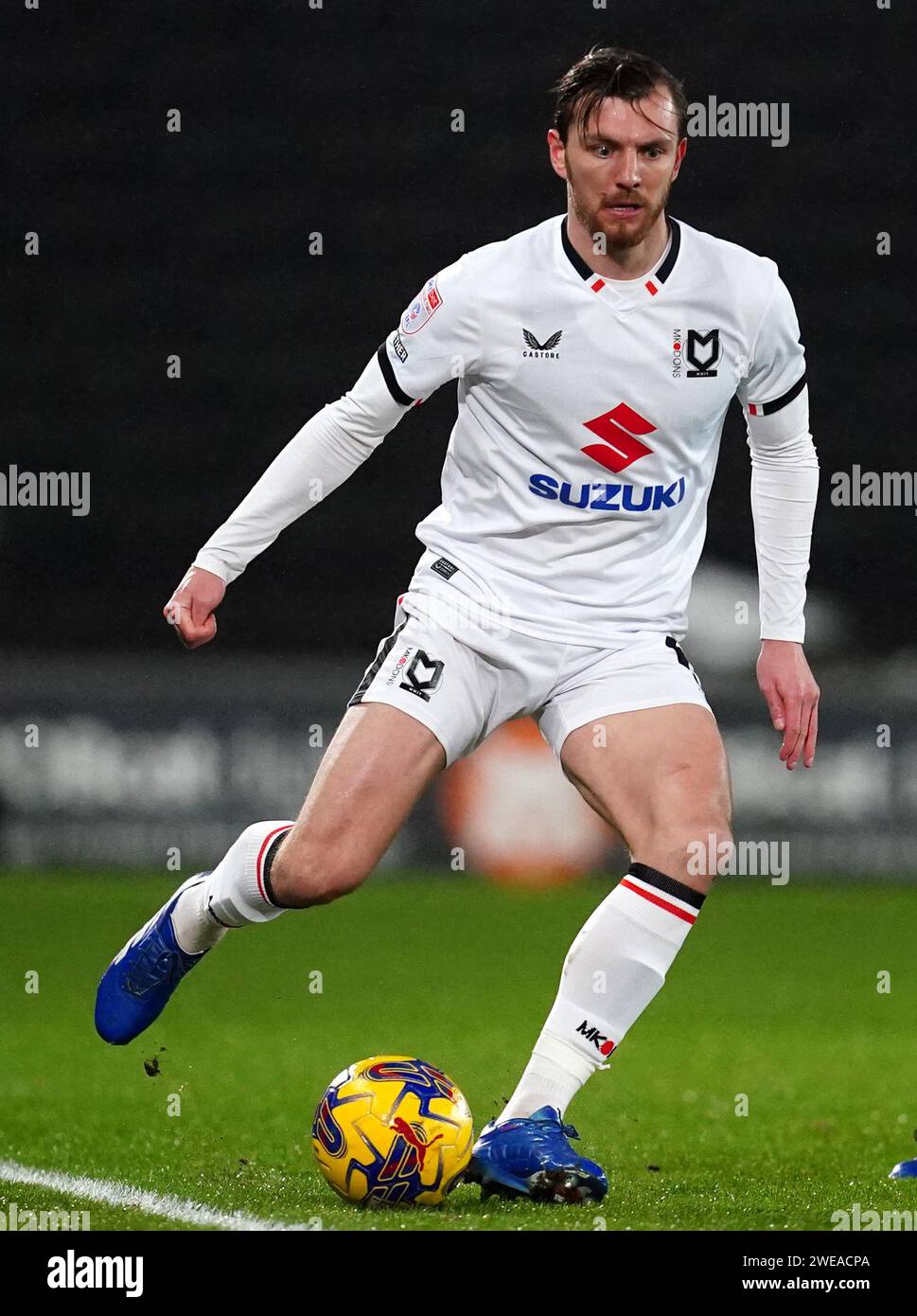 Milton Keynes Dons' Alex Gilbey during the Sky Bet League Two match at ...