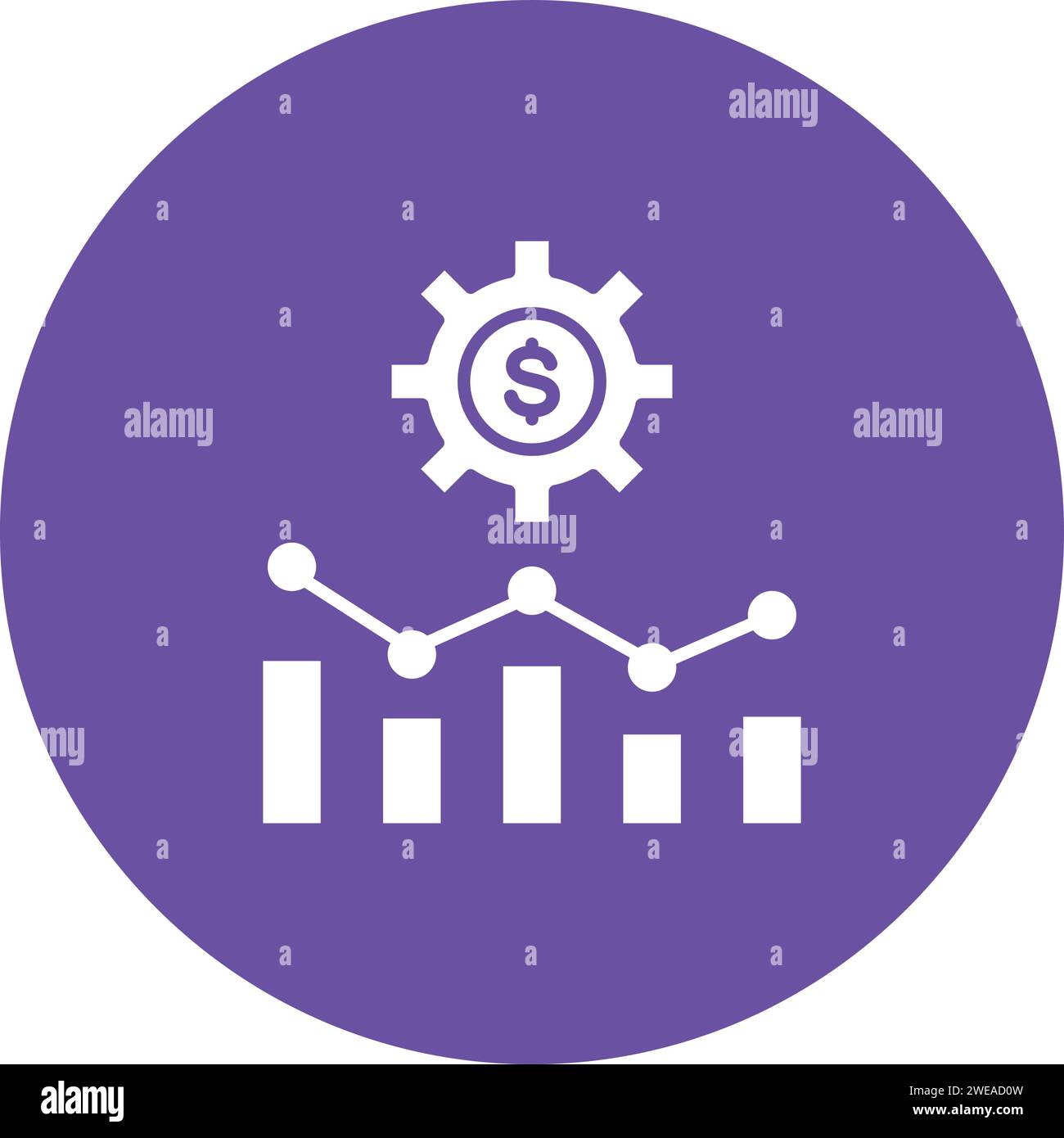 Cost Management icon vector image. Suitable for mobile application web ...