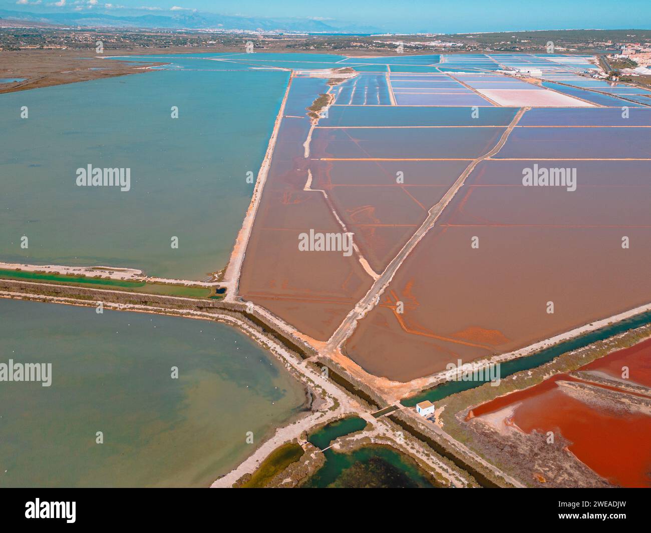 Palette of Santa Pola: A Captivating Aerial Journey through the Ever ...