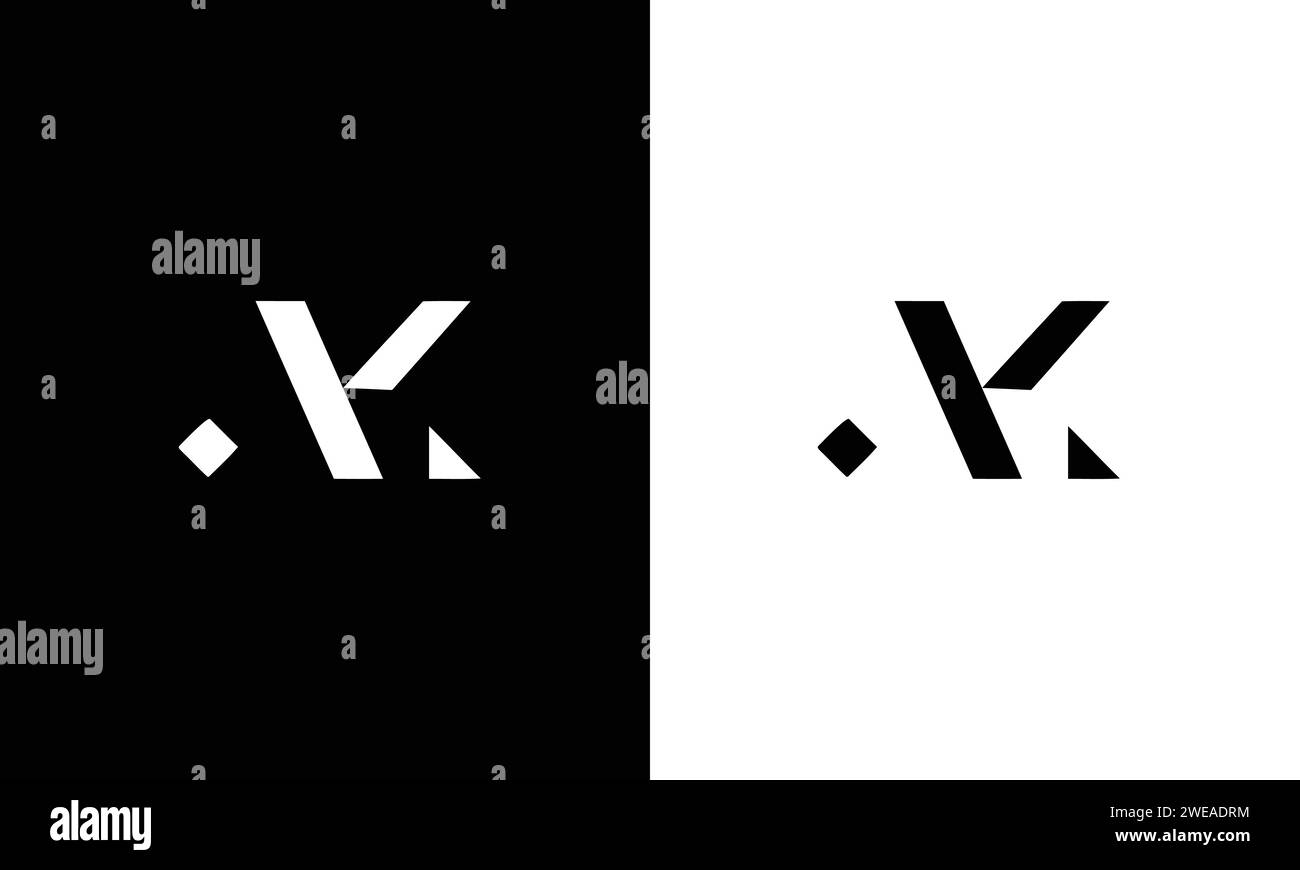 Creative and Minimalist Letter AK Logo Design , AK Monogram Stock ... Creative and Minimalist Letter AK Logo Design , AK Monogram Stock ...