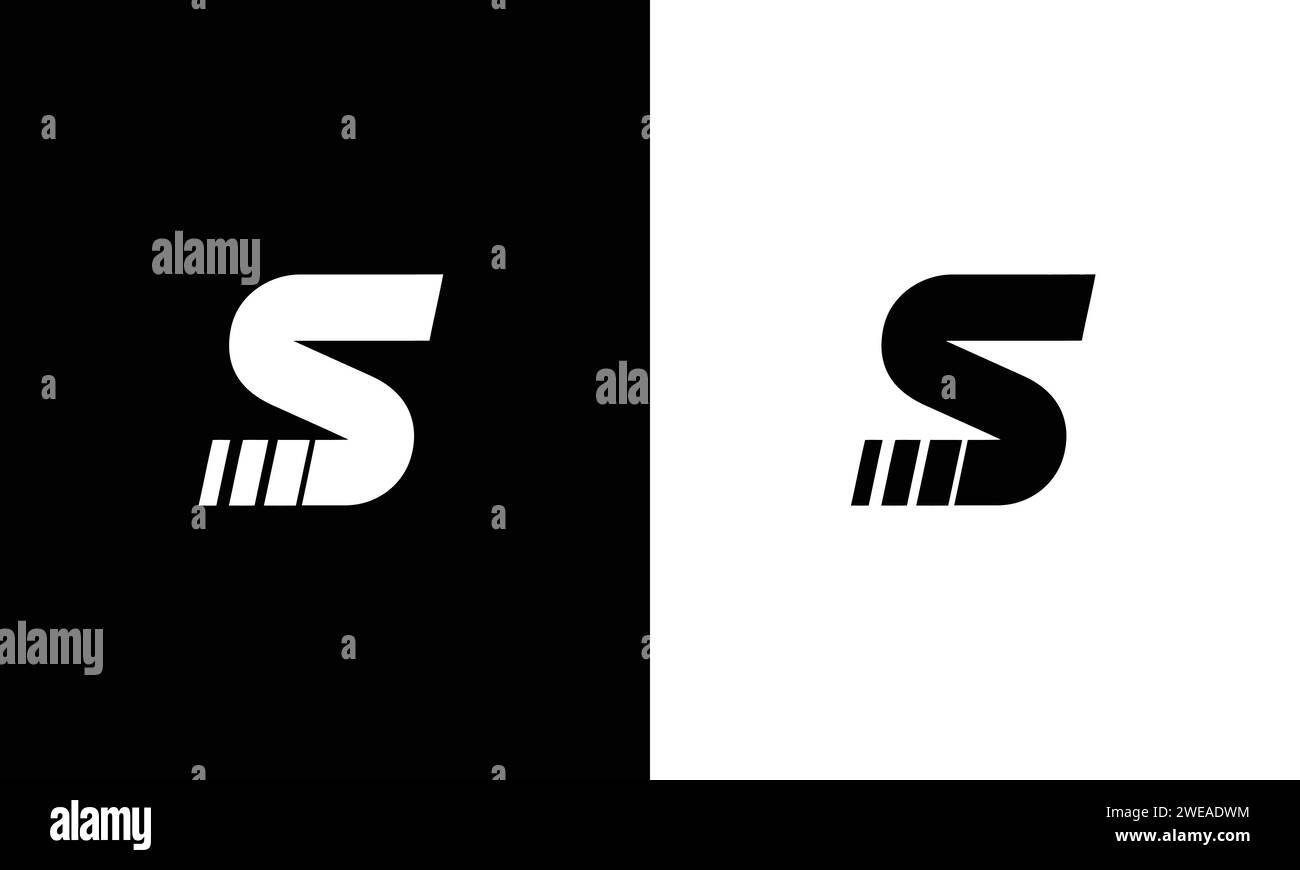 Minimal s logo hi-res stock photography and images - Alamy