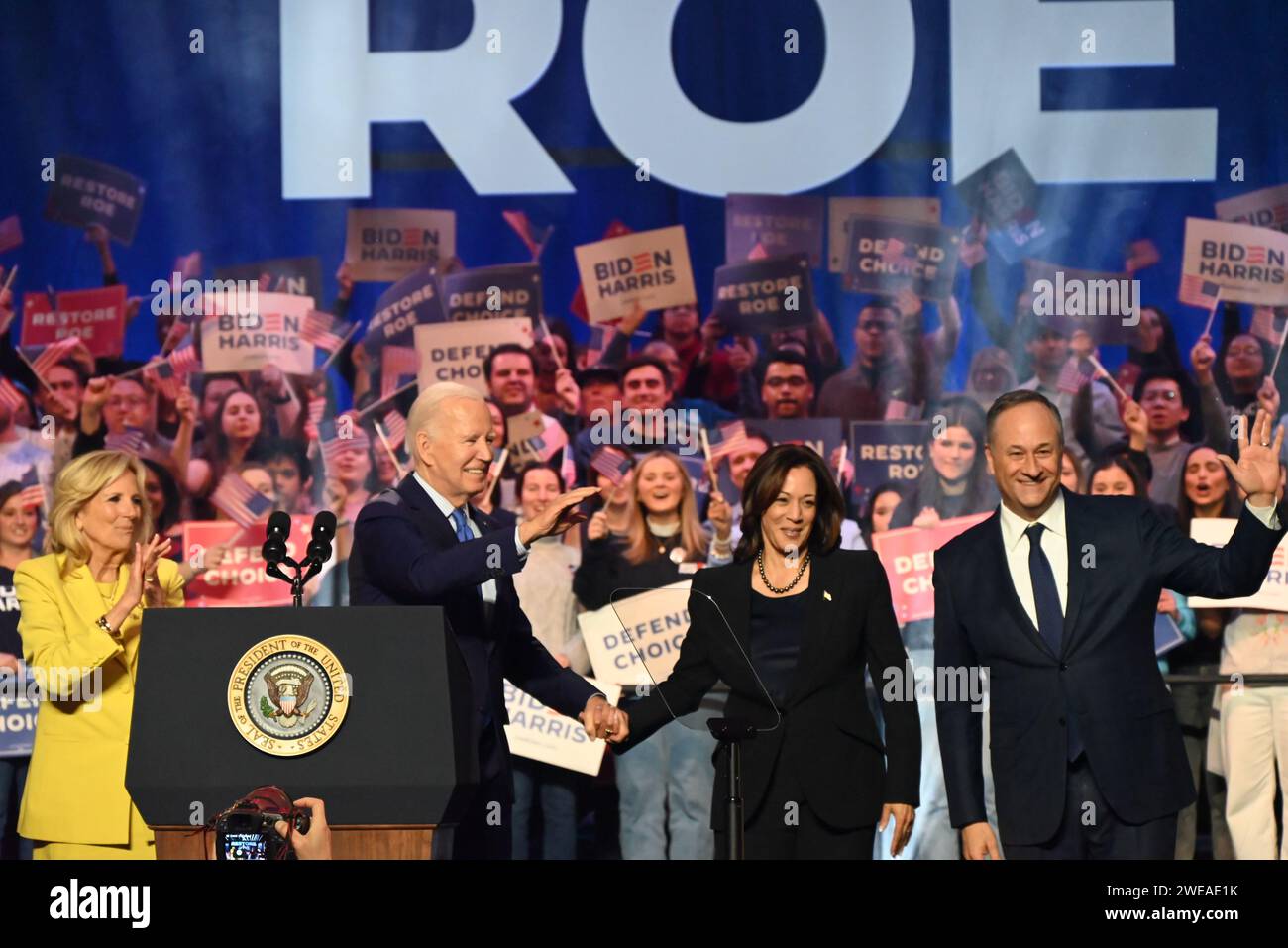 First Lady of the United States Jill Biden, President, Joe Biden, Vice ...