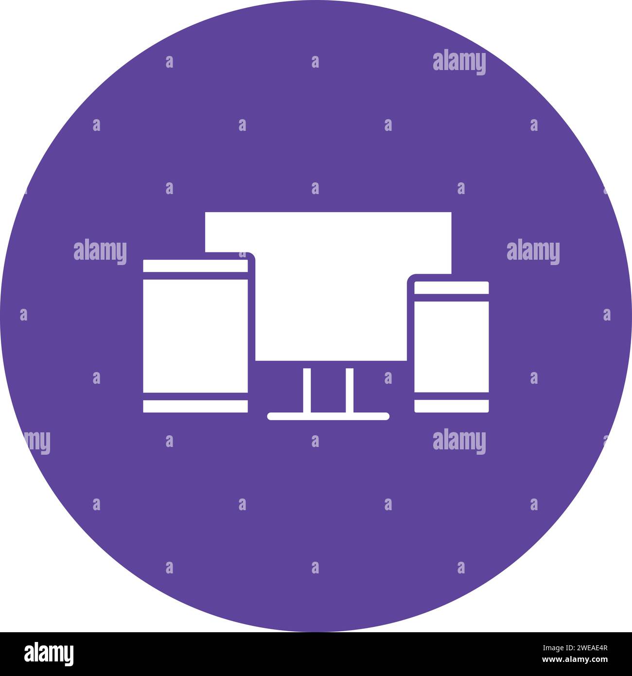 Devices Icon Vector Image Suitable For Mobile Application Web Application And Print Media Stock