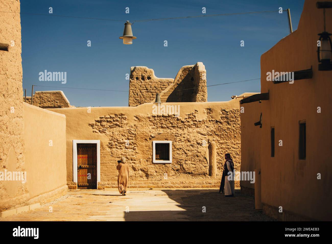 Diriyah, Arabie Saoudite. 24th Jan, 2024. At-Turaif historic district ...