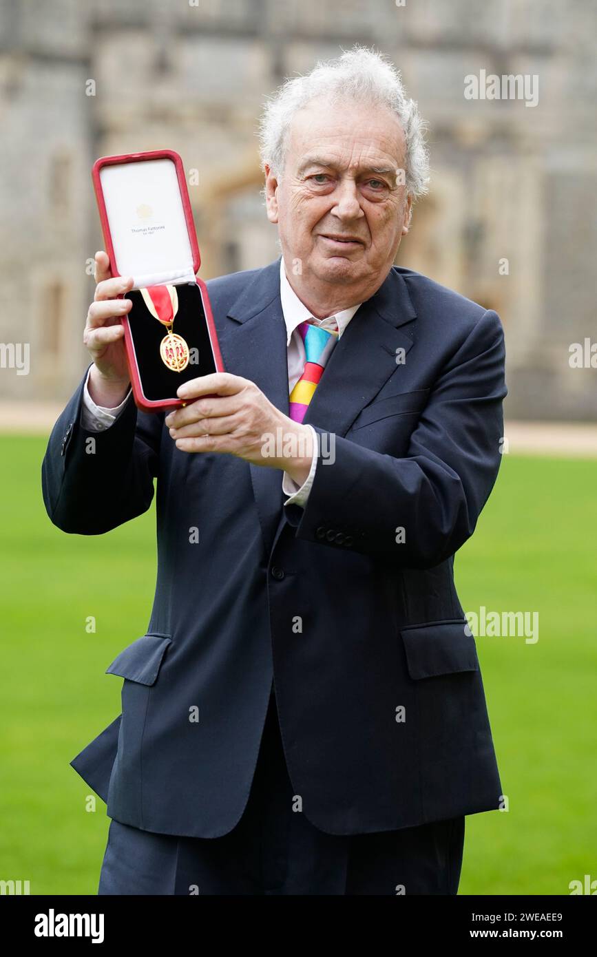 Sir Stephen Frears, from London, Director and Producer, after being ...