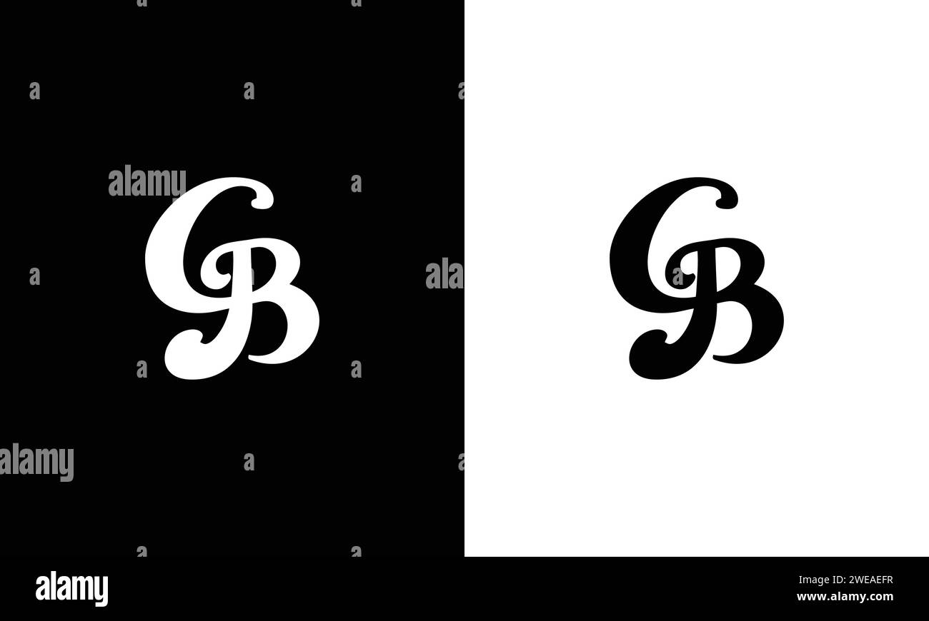 Monogram cb hi-res stock photography and images - Alamy