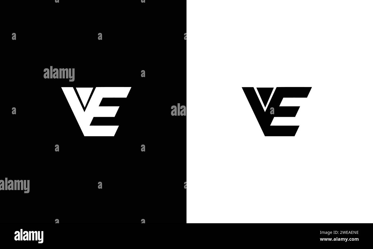 VE Letter logo design vector template Stock Vector Image & Art - Alamy