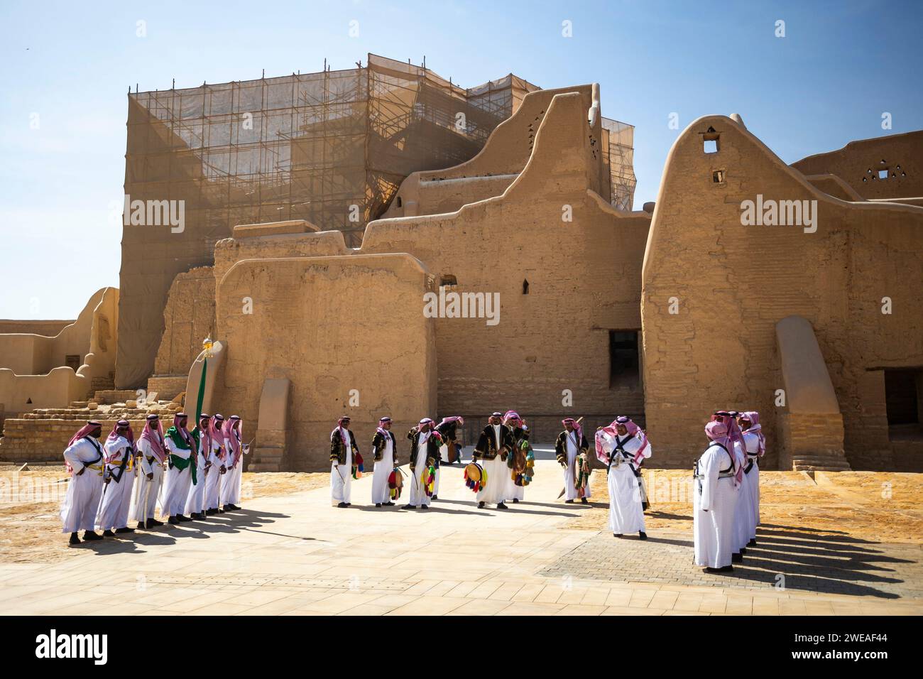 Diriyah, Arabie Saoudite. 24th Jan, 2024. At-Turaif historic district ...