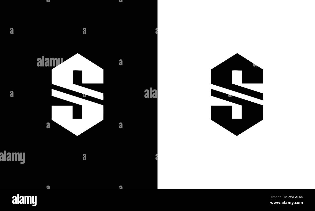 Ss Logos And Symbols Template Icons App Royalty Free Vector