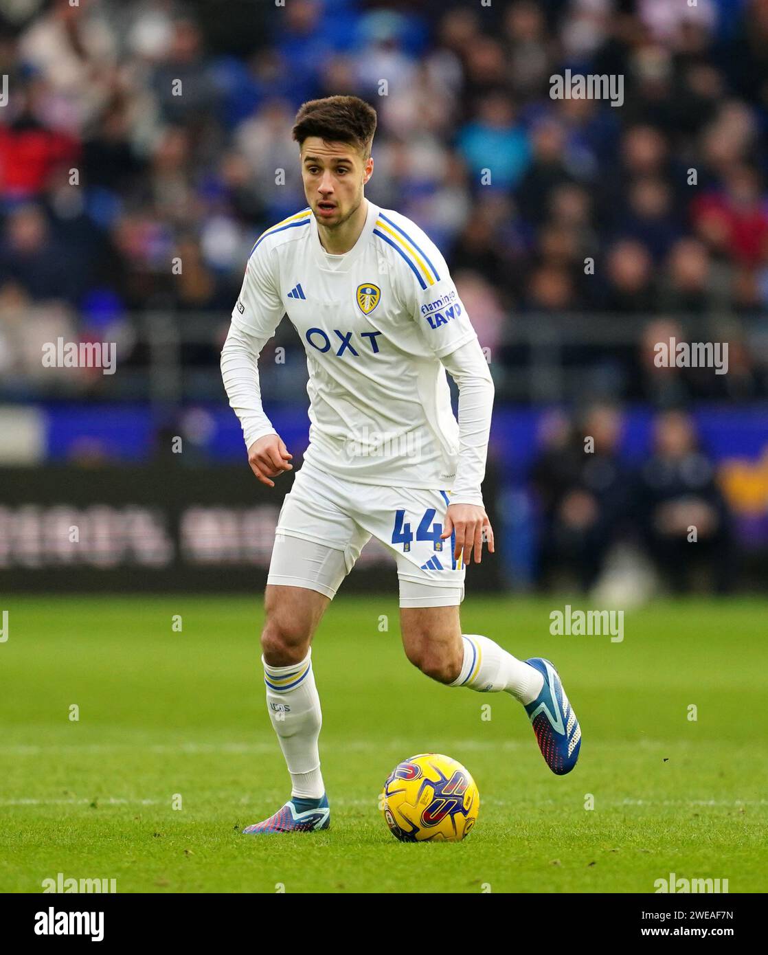 Leeds United's Ilia Gruev during the Sky Bet Championship match at the ...