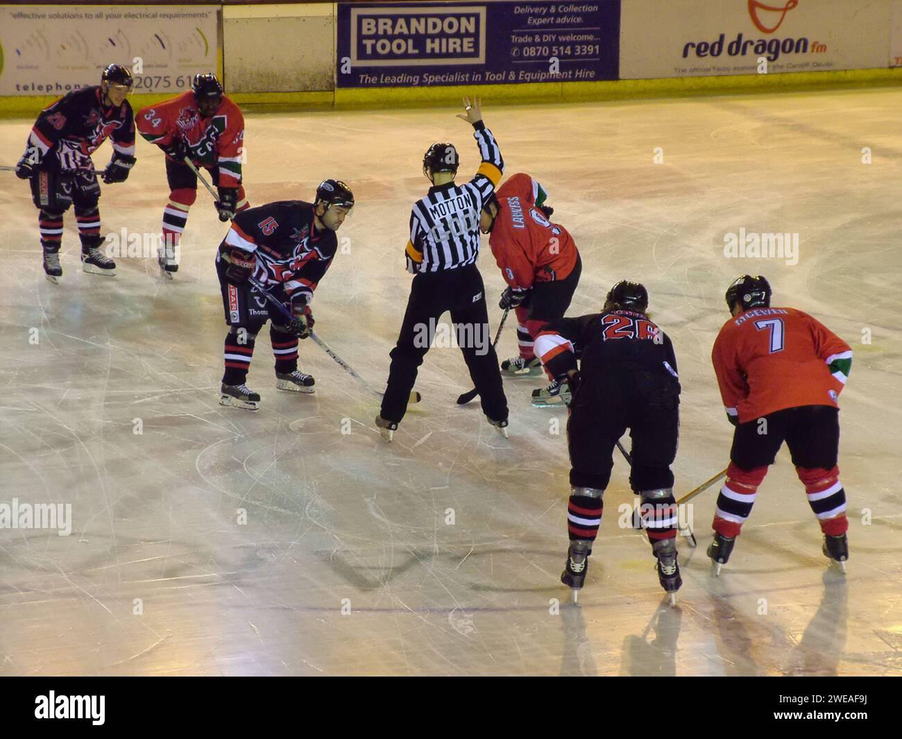 Cardiff Devils Ice hockey team, End of an era match at the Wales ...
