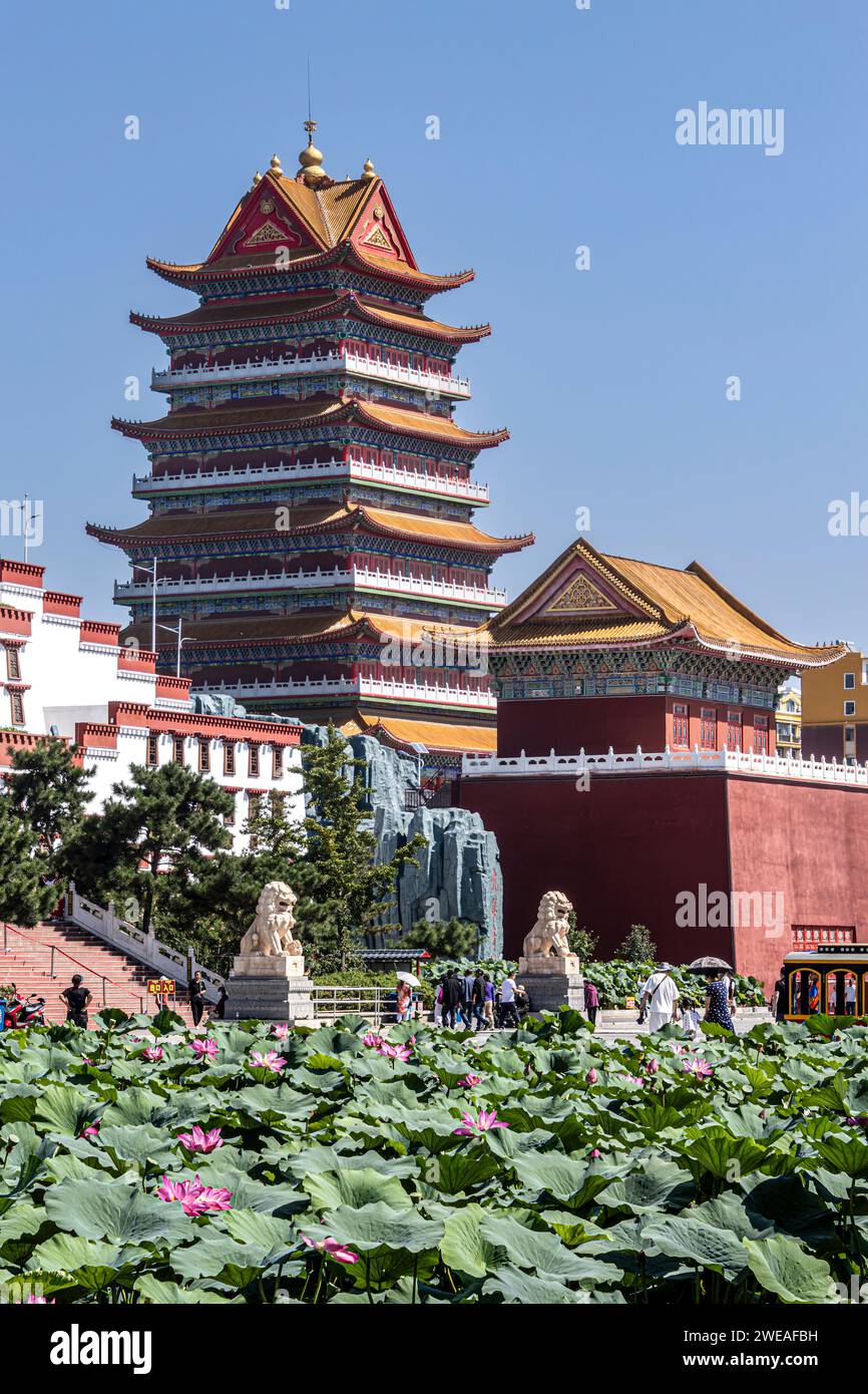 Jinzhou, Jiuhua Mountain,Liaoning,Linghai,Little Potala Palace,People's ...
