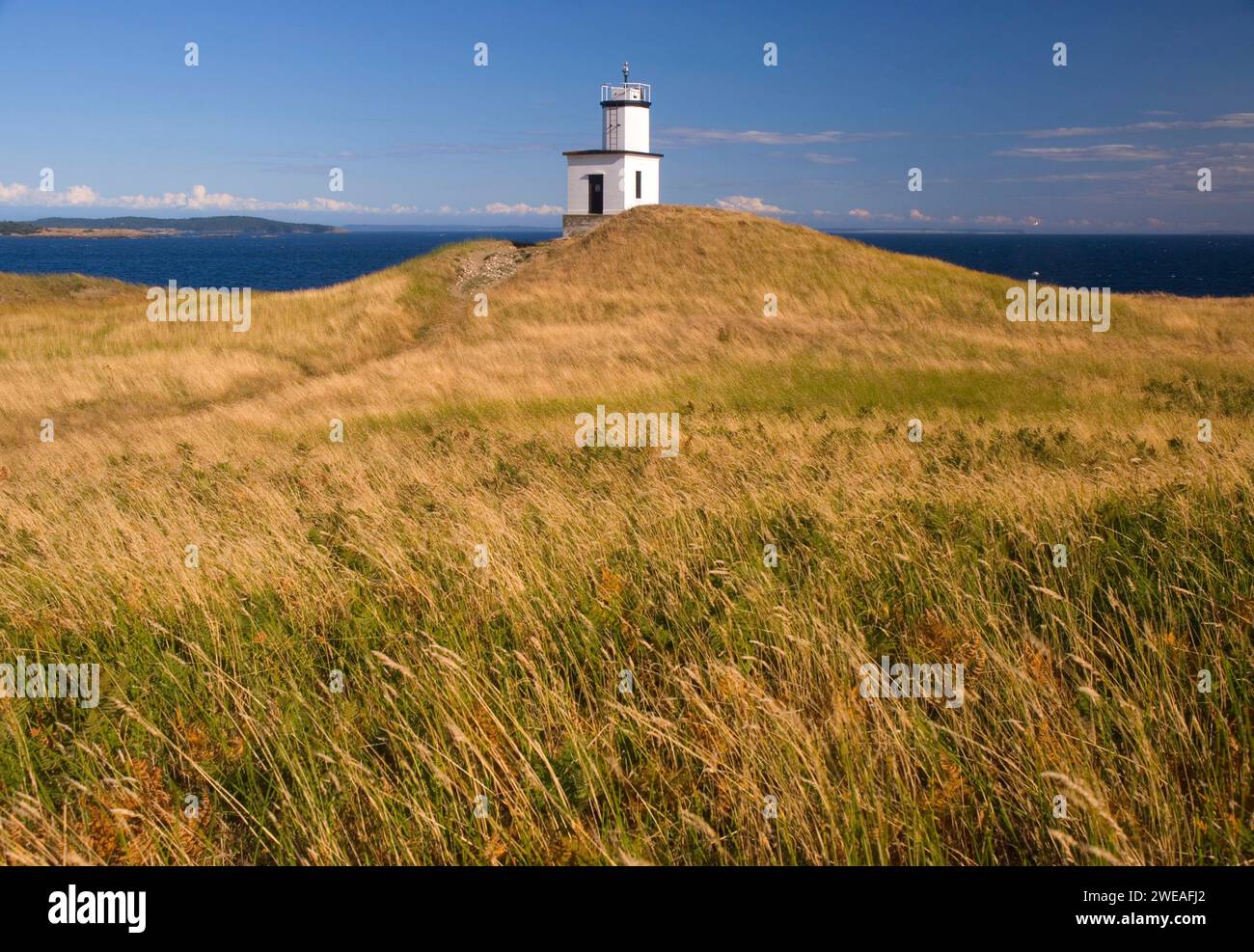 Cattle Point Lighthouse, Cattle Point Natural Conservation Area, San Juan Island, Washington ...