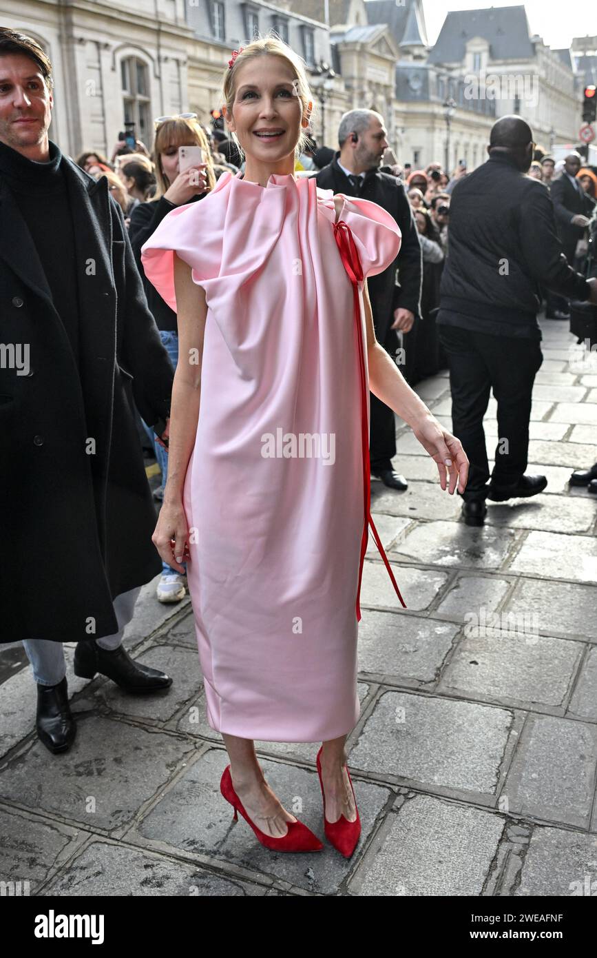 Paris, France. 24th Jan, 2024. Kelly Rutherford arriving at Jean Paul ...