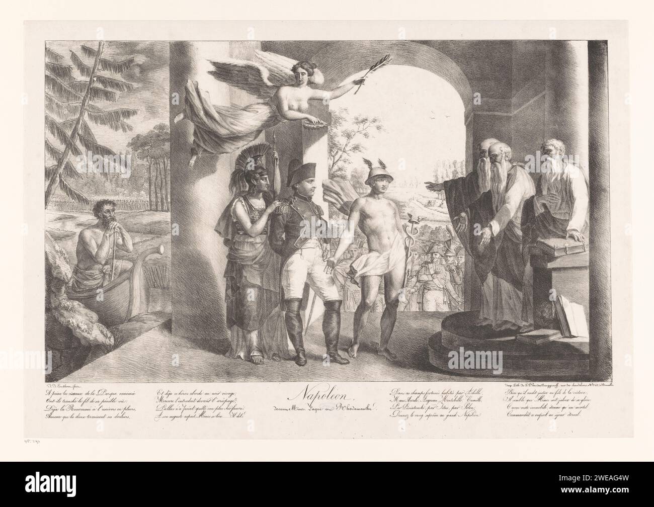 Napoleon in the underworld for Rhadamathe, Minos and Aeacus, Jacob ...