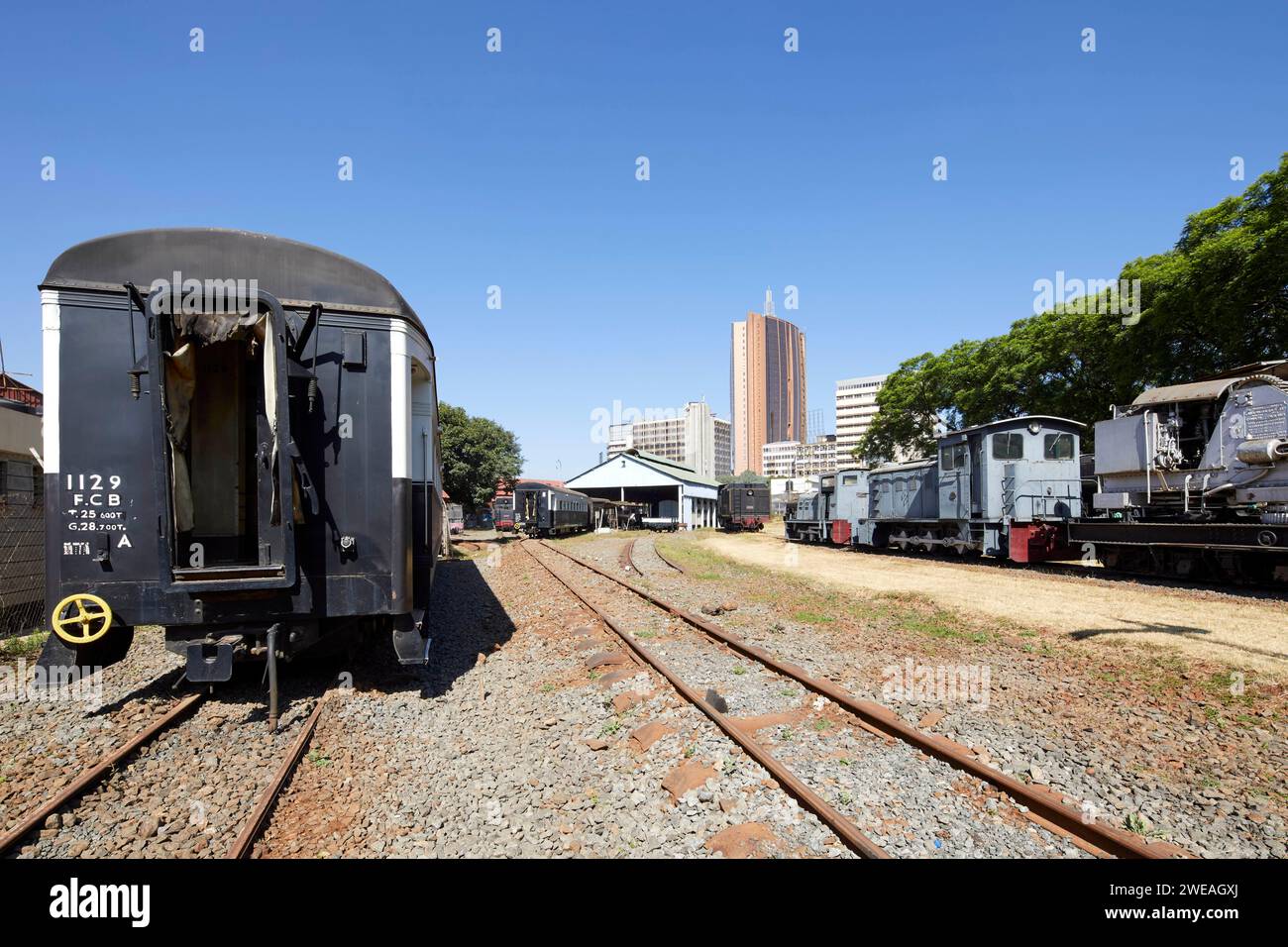 Nairobi Railway Museum, Nairobi, Kenya, Africa Stock Photo - Alamy