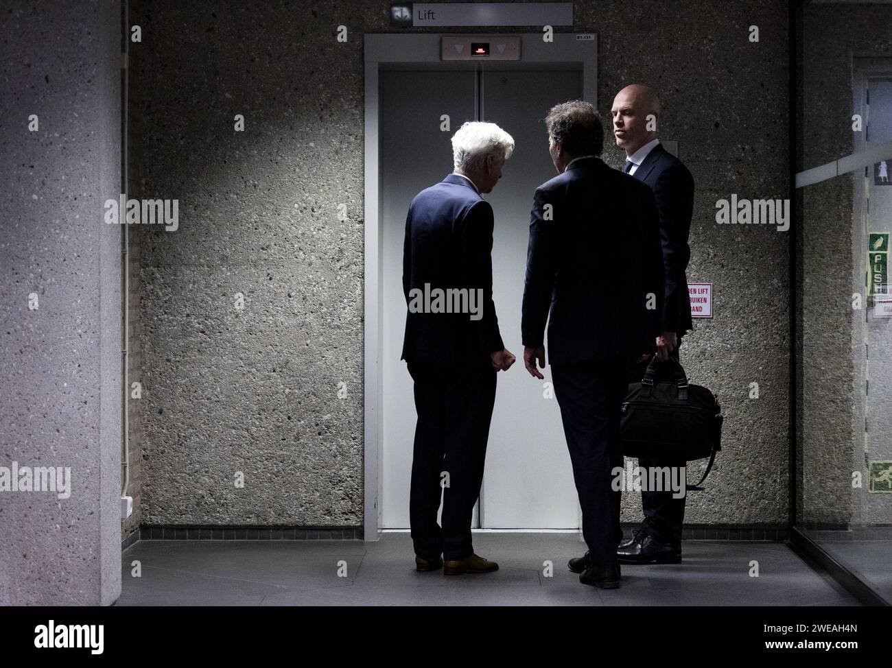 THE HAGUE - Informer Ronald Plasterk after a conversation with the ...